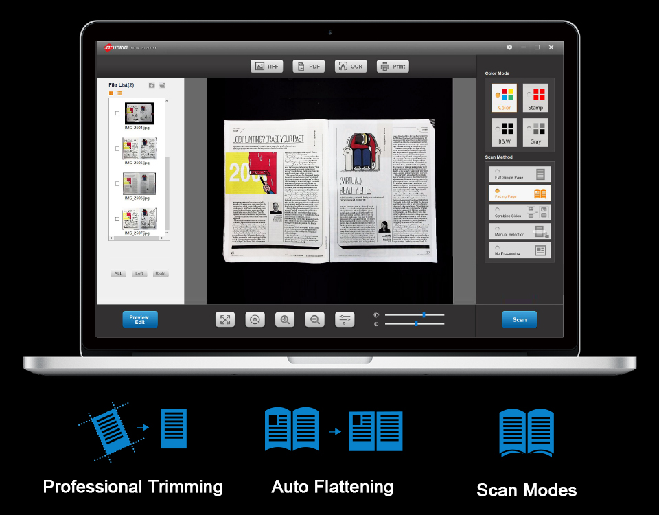 V160 Smart Book Scanner - JOYUSING